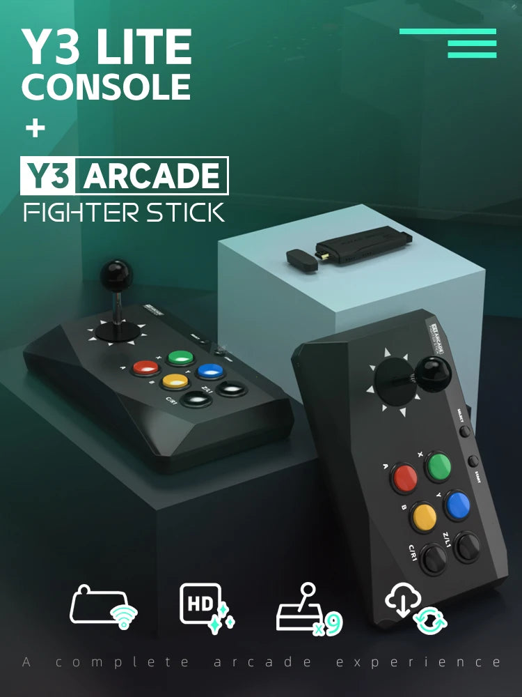 DATA FROG Y3 Arcade 4K Video Game Console – MAMDS